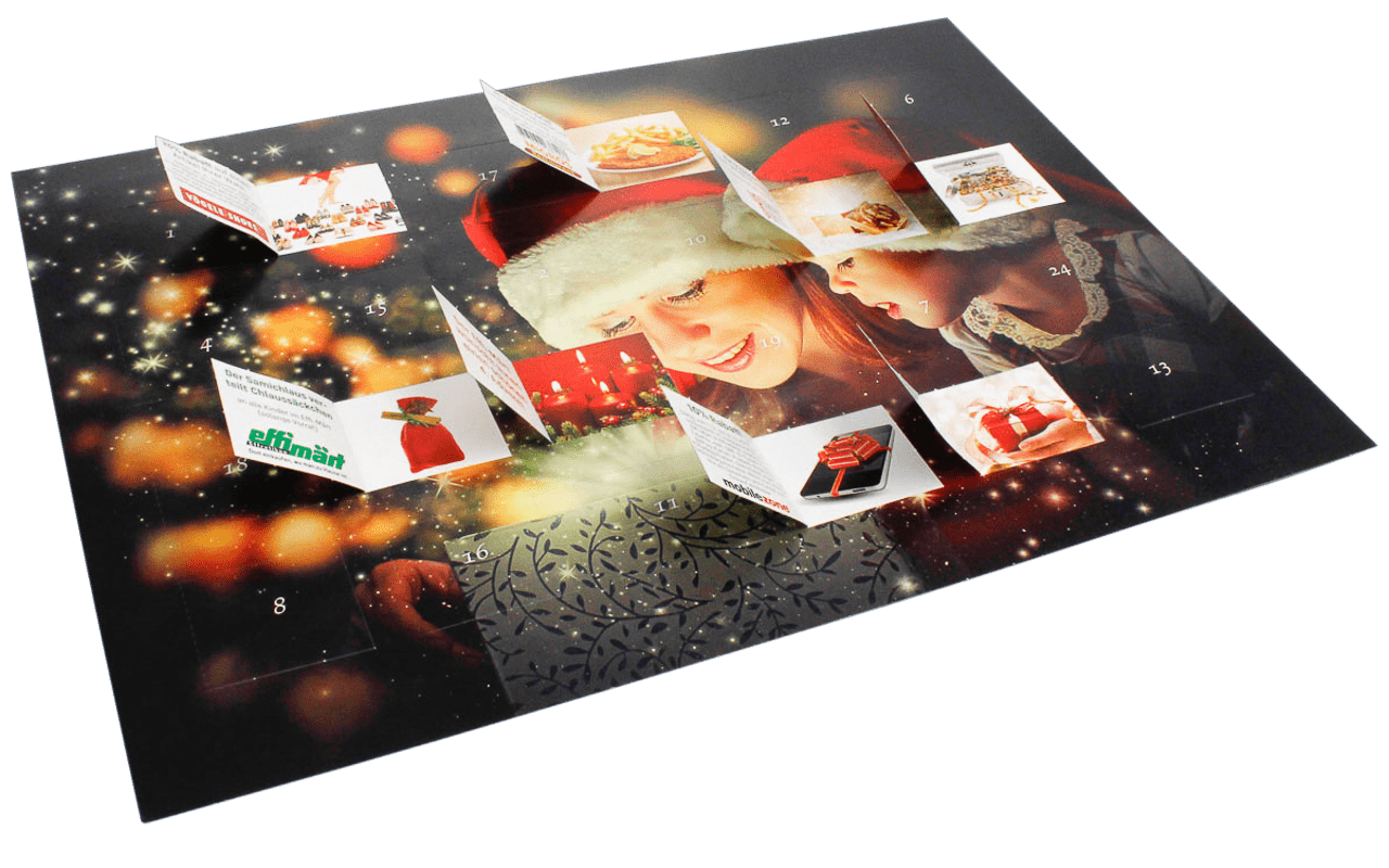 Couponkalender für Ihre Marketingaktion drucken lassen | KIP